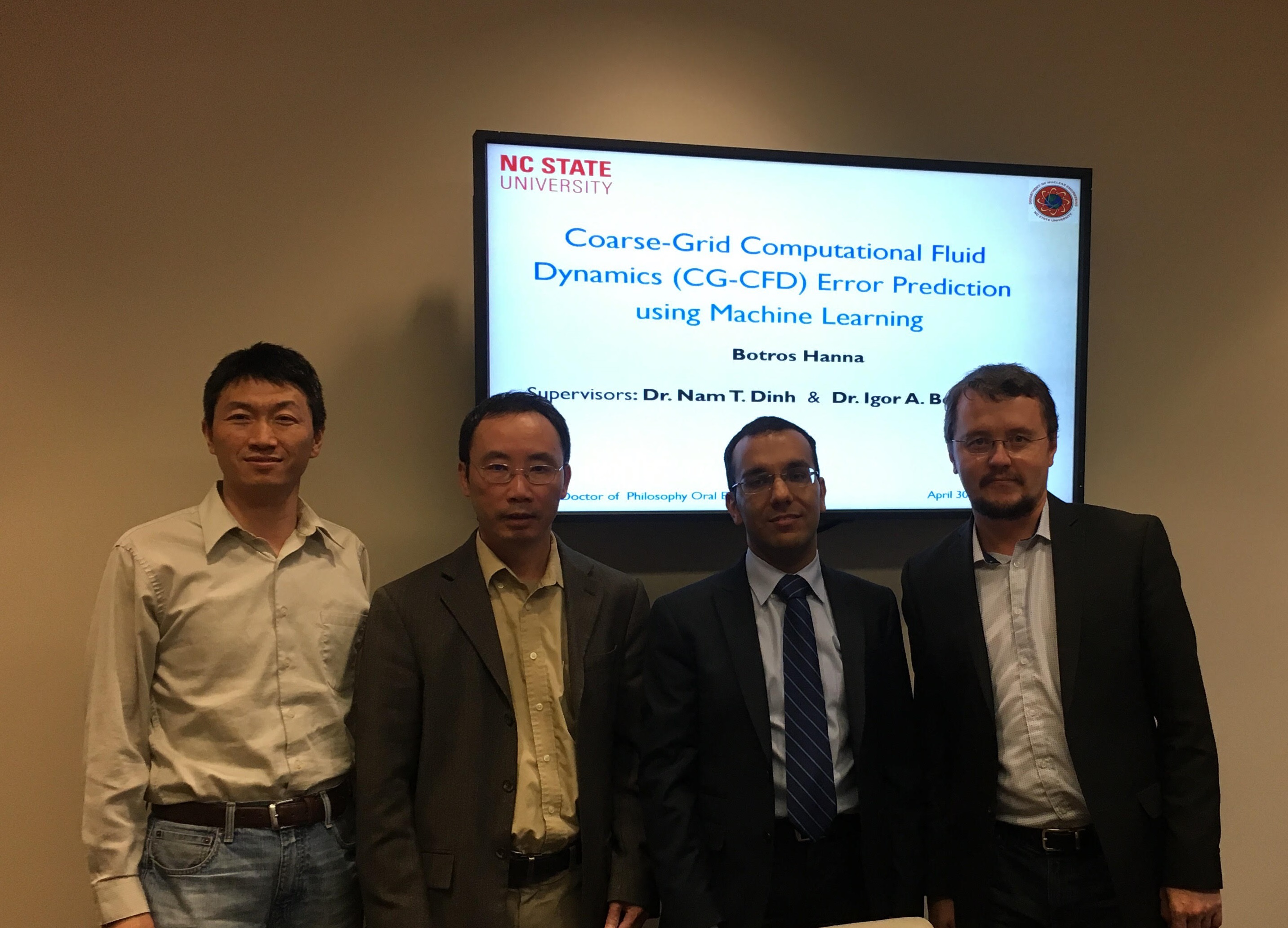 Botros Hanna Successfully Defends Dissertation - Department of Nuclear ...